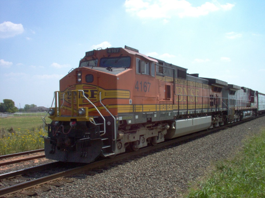 BNSF C44-9W 4167